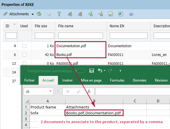 Managing attachments using CSV import prestashop Managing attachments using CSV import prestashop